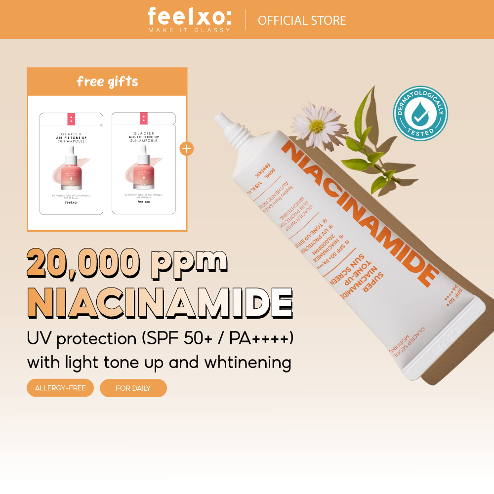 [feelxo] Super Niacinamide Tone-up Sun Screen 50ml | Shopee Singapore
