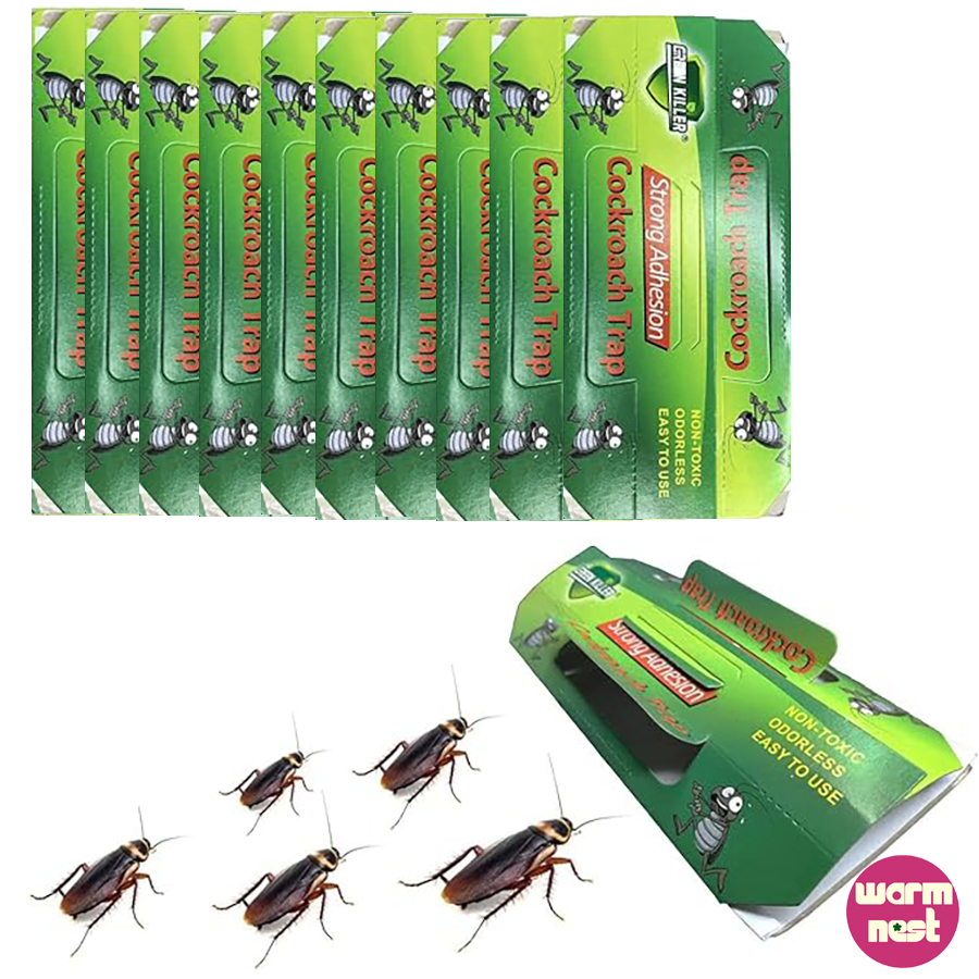 [SG Seller] 10pcs Roach Lizard Trap | Sticky Indoor Glue Traps for ...