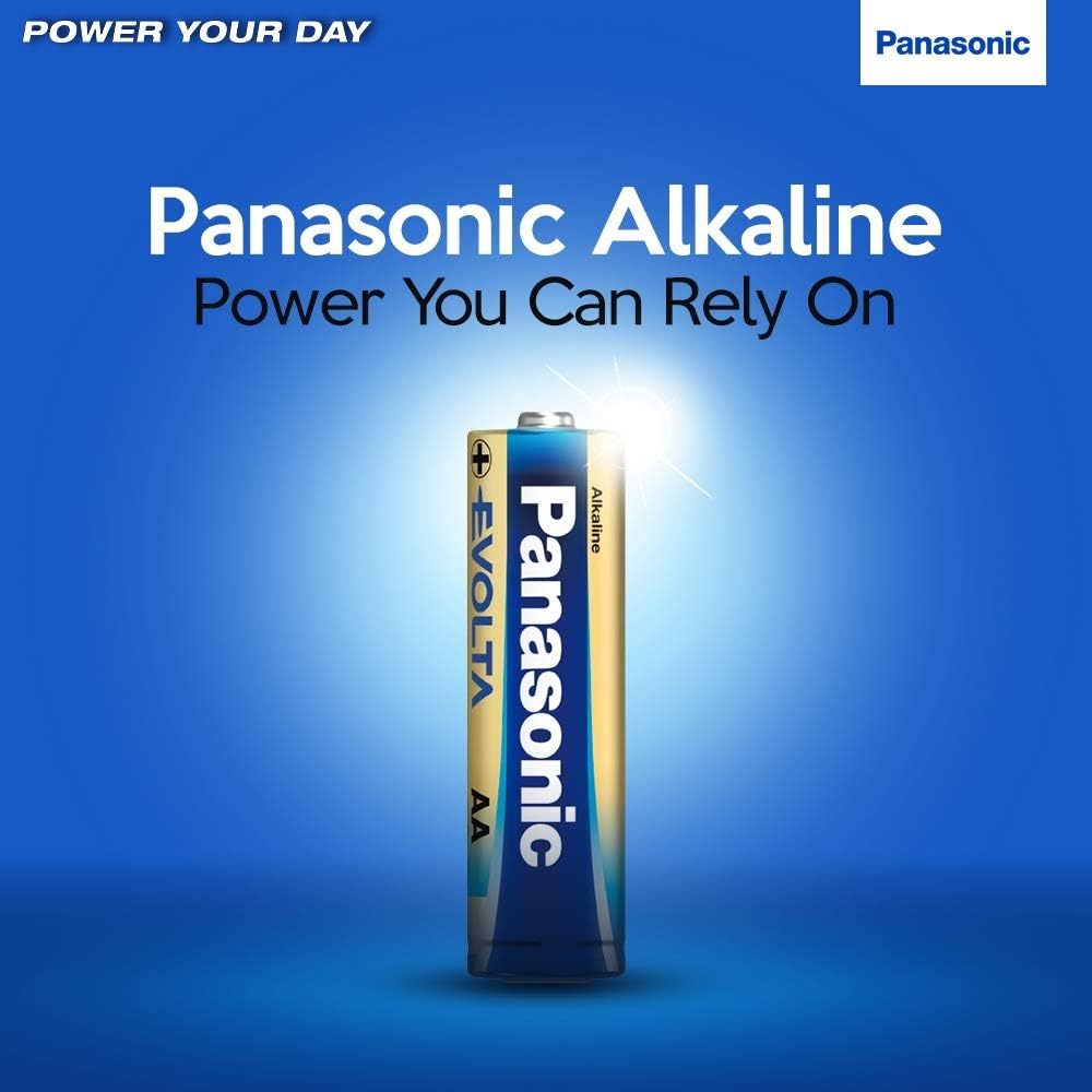 4 x Panasonic Evolta AA AAA Batteries - Long lasting Premium Alkaline 1.5v | Shopee Singapore
