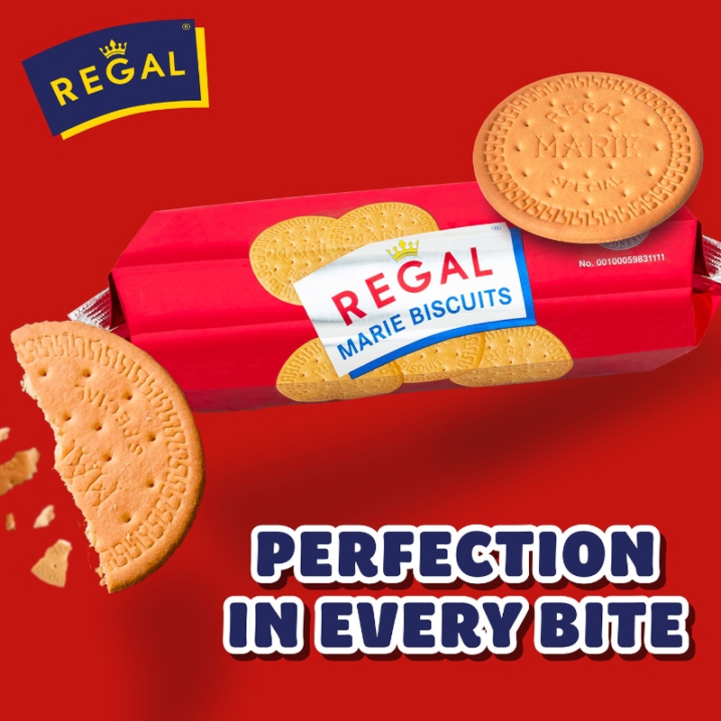 REGAL Milk Biscuits 120g Halal | Shopee Singapore
