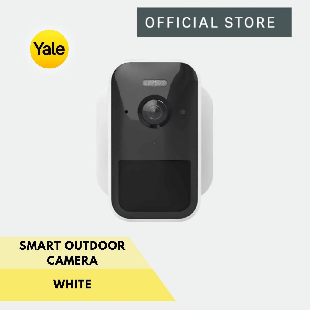 Yale Smart Outdoor Camera (New 2024) + Solar Panel Charger (Free ...