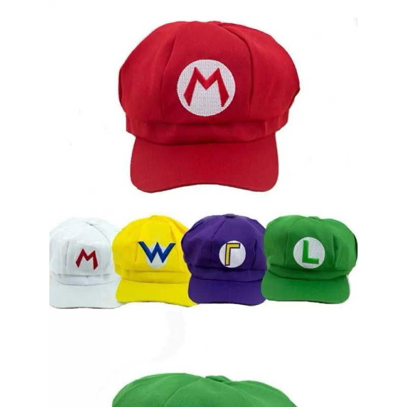 LOCAL SG STOCK!! Super Mario Adult Cap / Hat 58-60cm best for gift ...