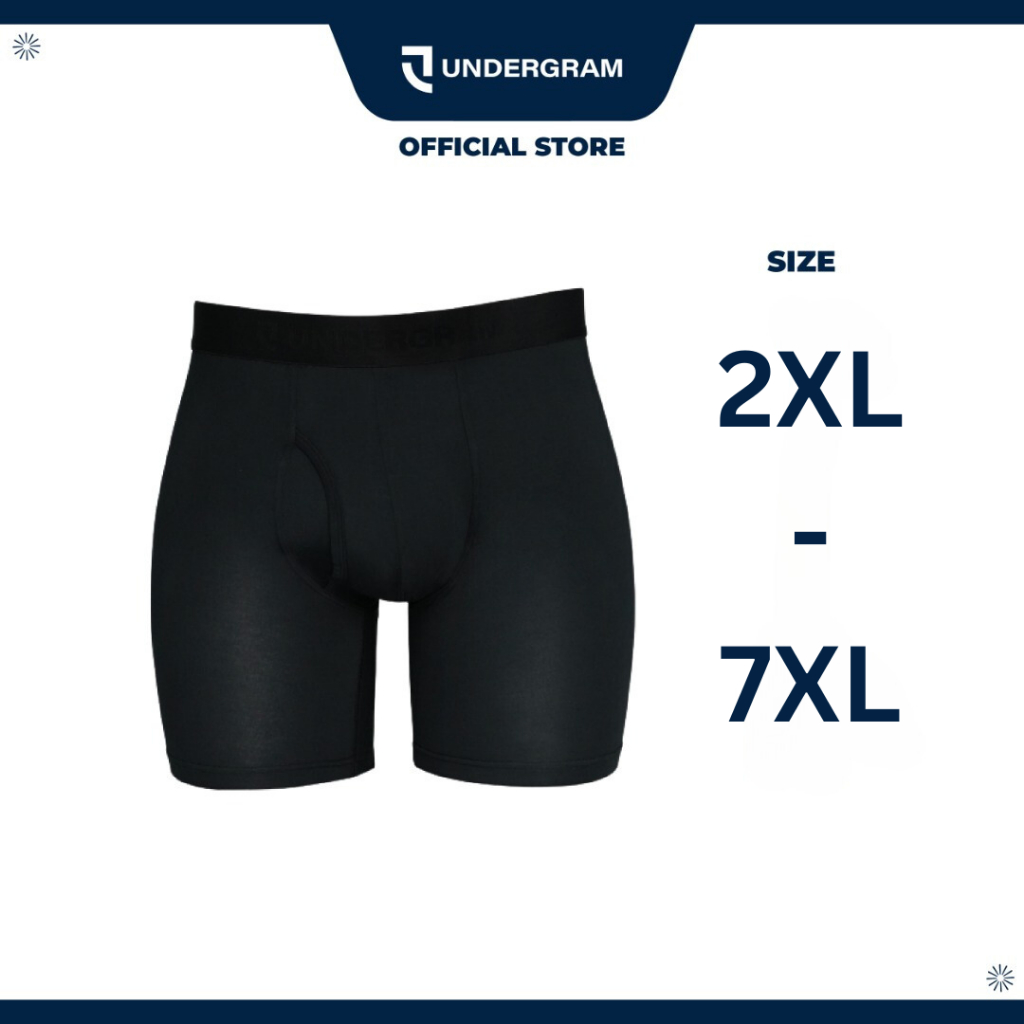 UNDERGRAM Men's Plus Size Boxer (2XL-7XL) | Shopee Singapore