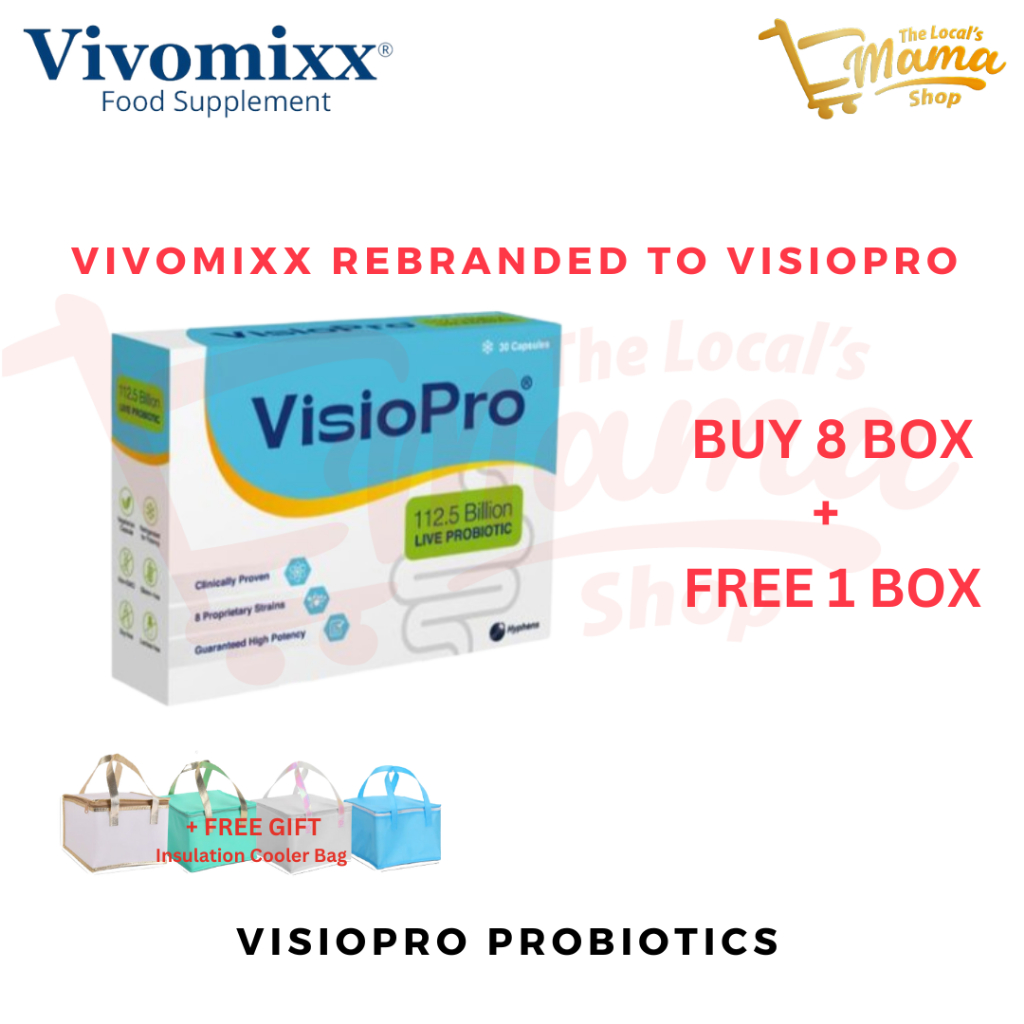 [LONG EXPIRY] BUY 6 FREE 1 Instock Vivomixx / VisioPro Probiotics 30 ...