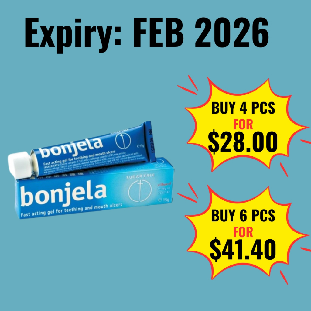 Bonjela Gel for Teething & Mouth Ulcers 15g Medigel | Shopee Singapore