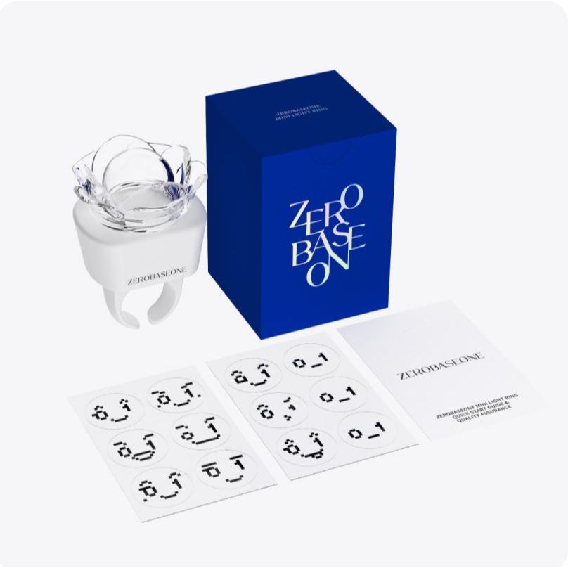 ZEROBASEONE - 02 MINI LIGHT RING / 2024 ZEROBASEONE THE FIRST TOUR [TIMELESS WORLD] OFFICIAL MD ...