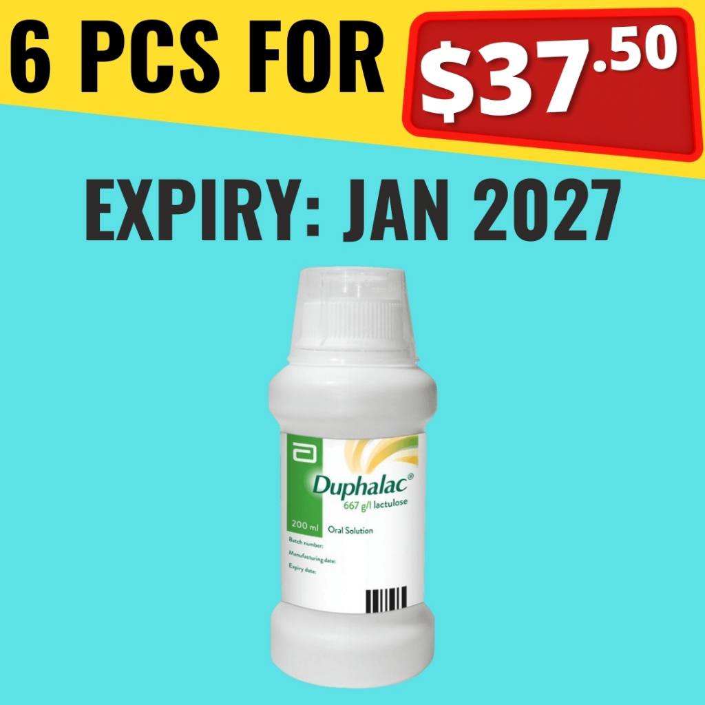 Duphalac Syrup 200ml - Constipation Bowel Movements Hard and Dry Stools ...
