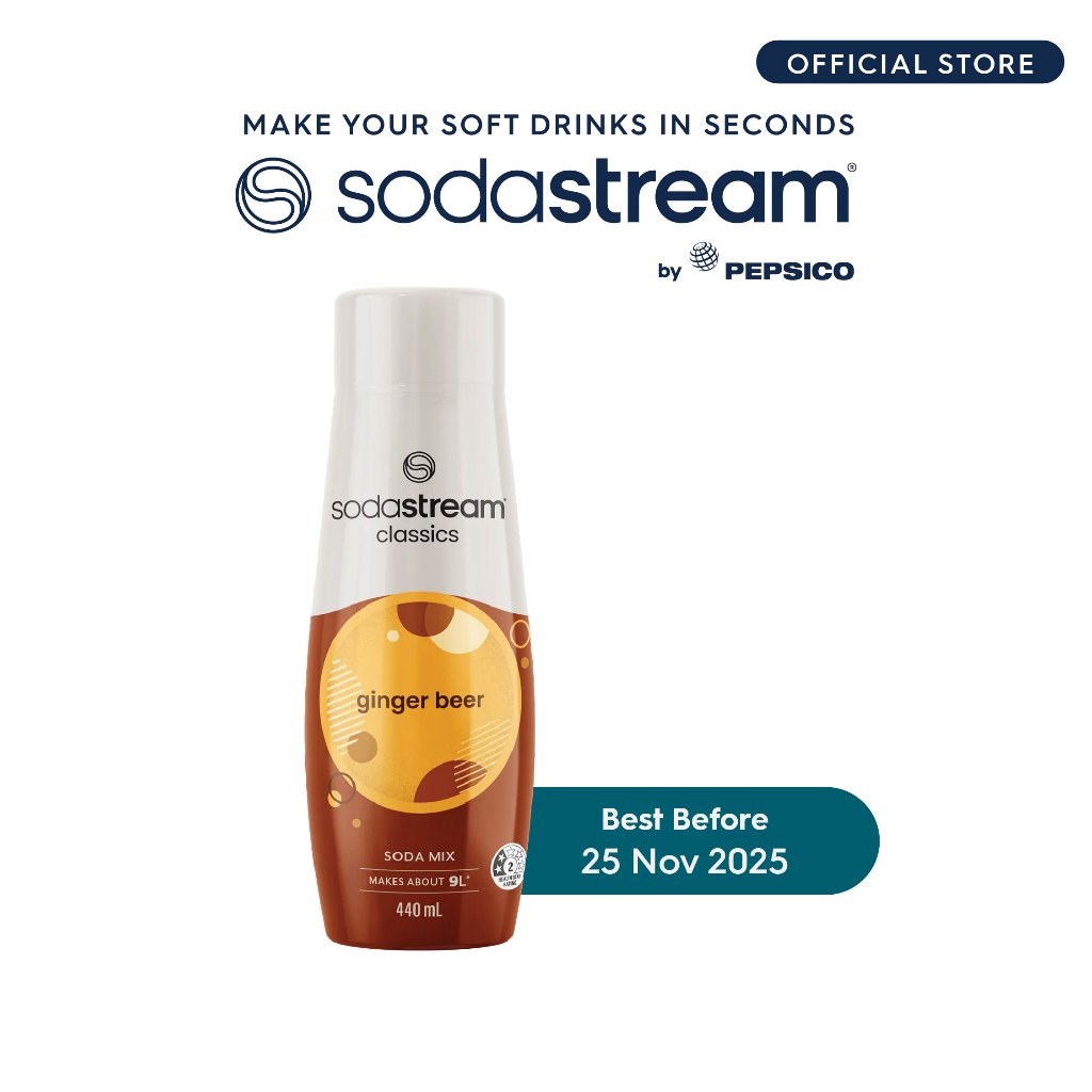 SodaStream Classics Ginger Beer Drink Mix | Shopee Singapore