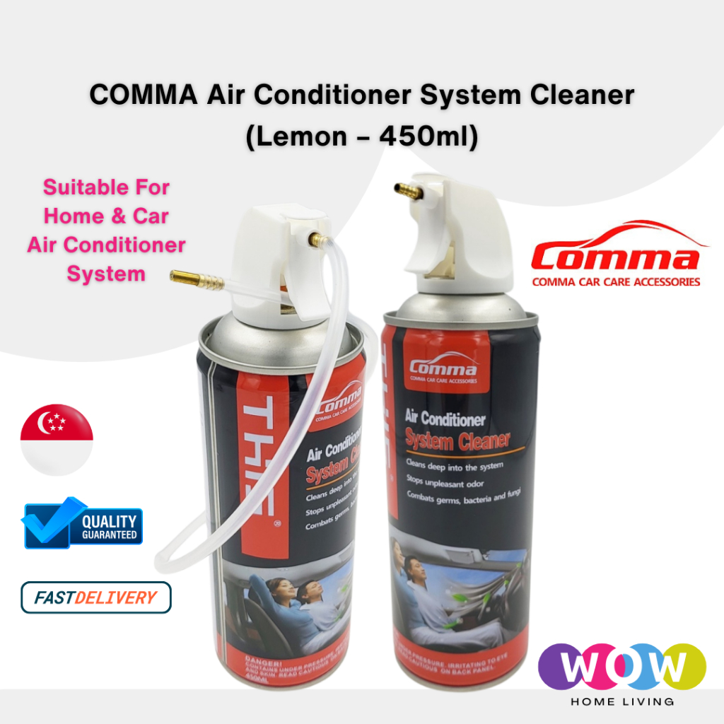 COMMA Air Conditioner System Cleaner 450Ml Lemon Suitable For Home ...