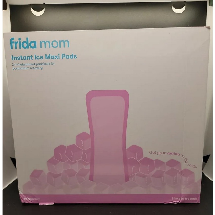Frida Mom 2-in-1 Postpartum Pads, Absorbent Perineal Ice Maxi Pads ...