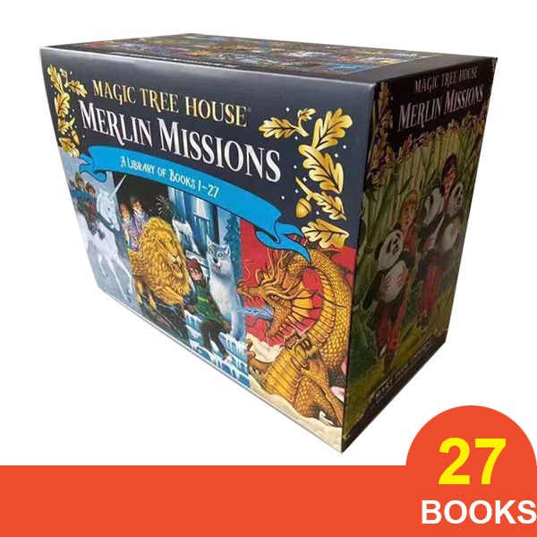 [SG Stock] Magic Tree House: Merlin Missions Box Set (27 Books ...