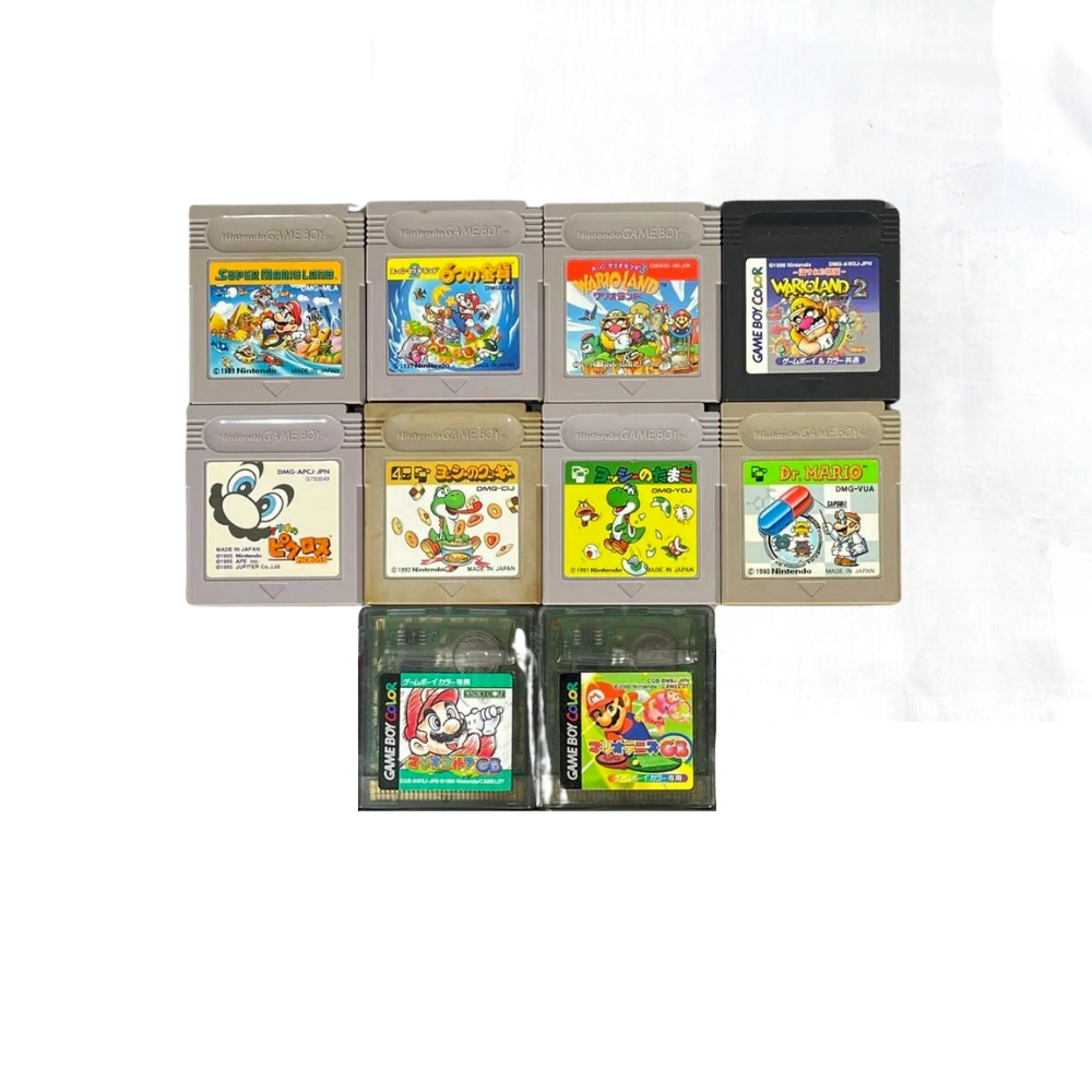 Used Nintendo Mario Yoshi GB GBC 10 Type Cartridge Only Japanese [Choose from 10] | Shopee Singapore