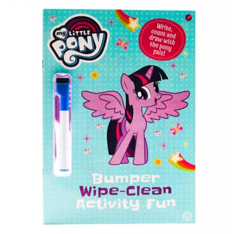 【SG Stock】My Little Pony Bumper wipe-clean activity fun | Shopee Singapore