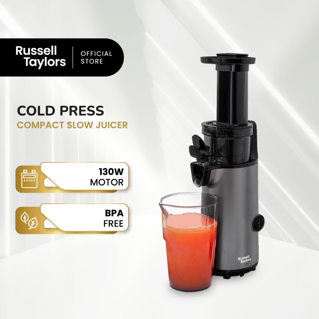 Russell Taylors Masticating Cold Press Compact Slow Juicer SJ1 | Shopee Singapore