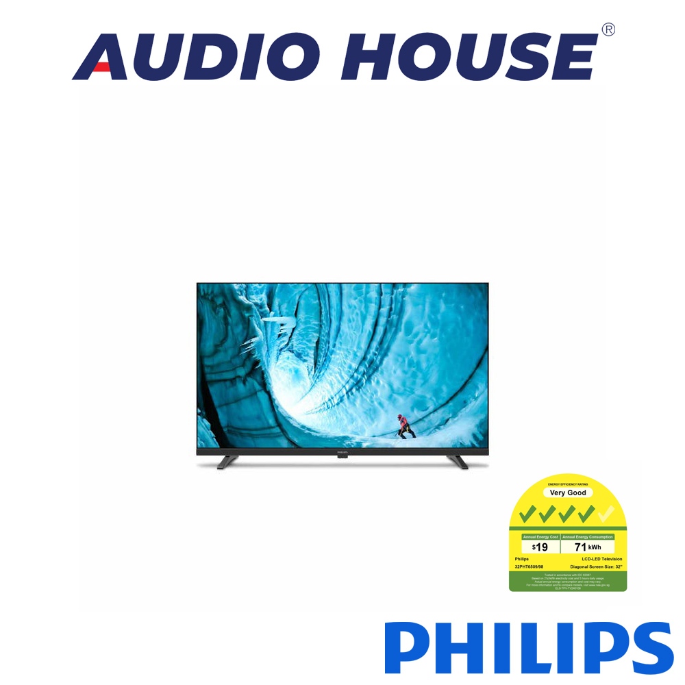 PHILIPS 32PHT6509/98 32" GOOGLE SMART LED TV ENERGY LABEL: 4 TICKS 3 ...