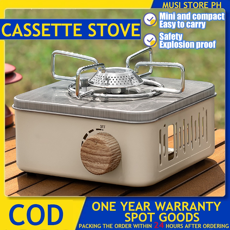 Mini Cassette Gas Stove Camping Picnic Cooker Stove Portable Cooking ...
