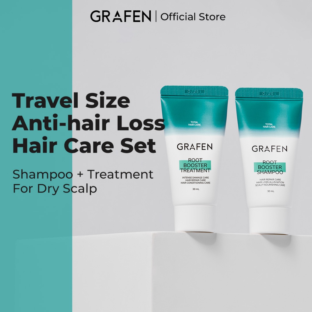 [GRAFEN] [Bundle of 2] Miniature Root Booster Shampoo 30ml + Root ...
