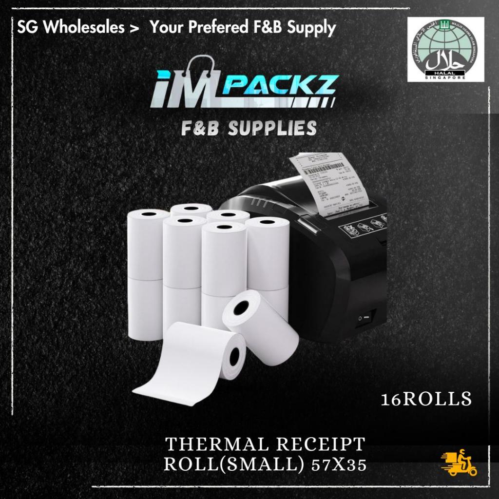 NETS Machine Thermal Receipt Roll 57mm x 35mm | Shopee Singapore
