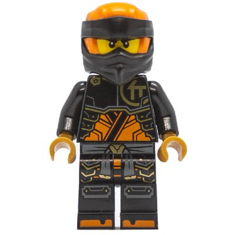 Ninjago lego minifigure - Cole, Dragons Rising, Tunic with Large Armor ...