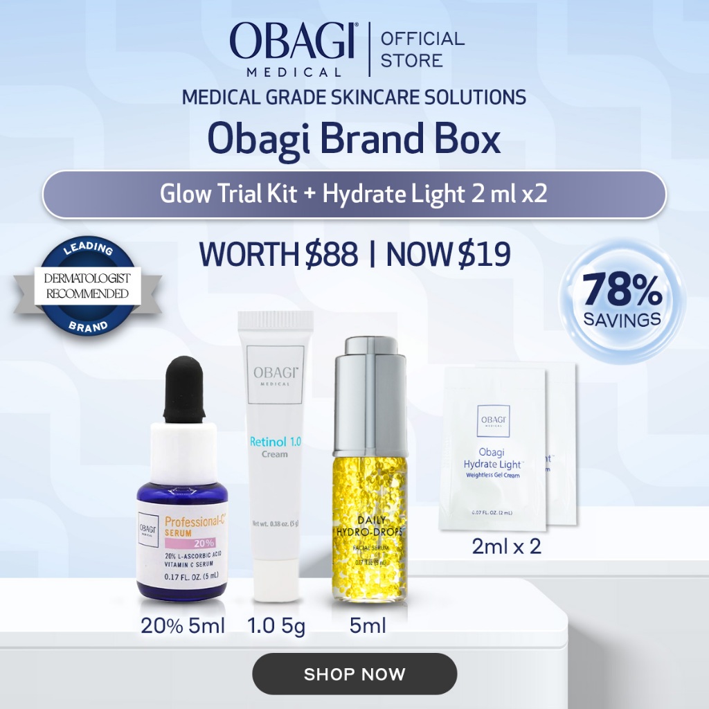 Obagi Medical Radiant Glow Brand Box | Shopee Singapore