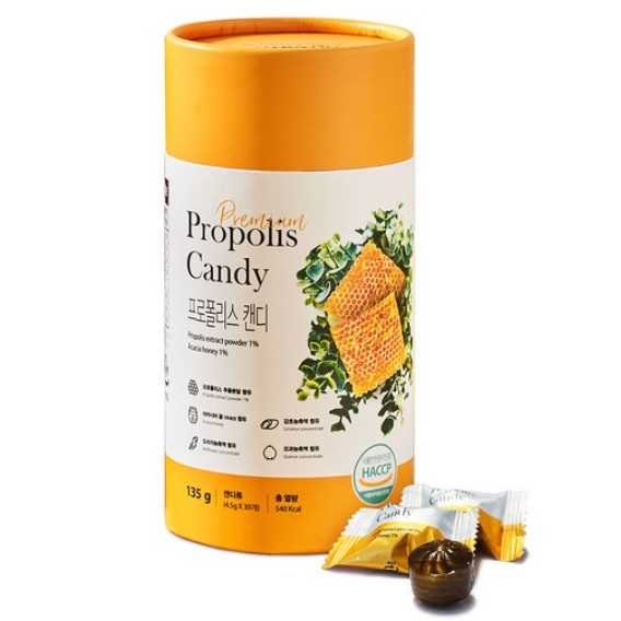 [NUTRALIFE]Australian Propolis Korean Acacia Honey Quince Candy 135g 30 ...