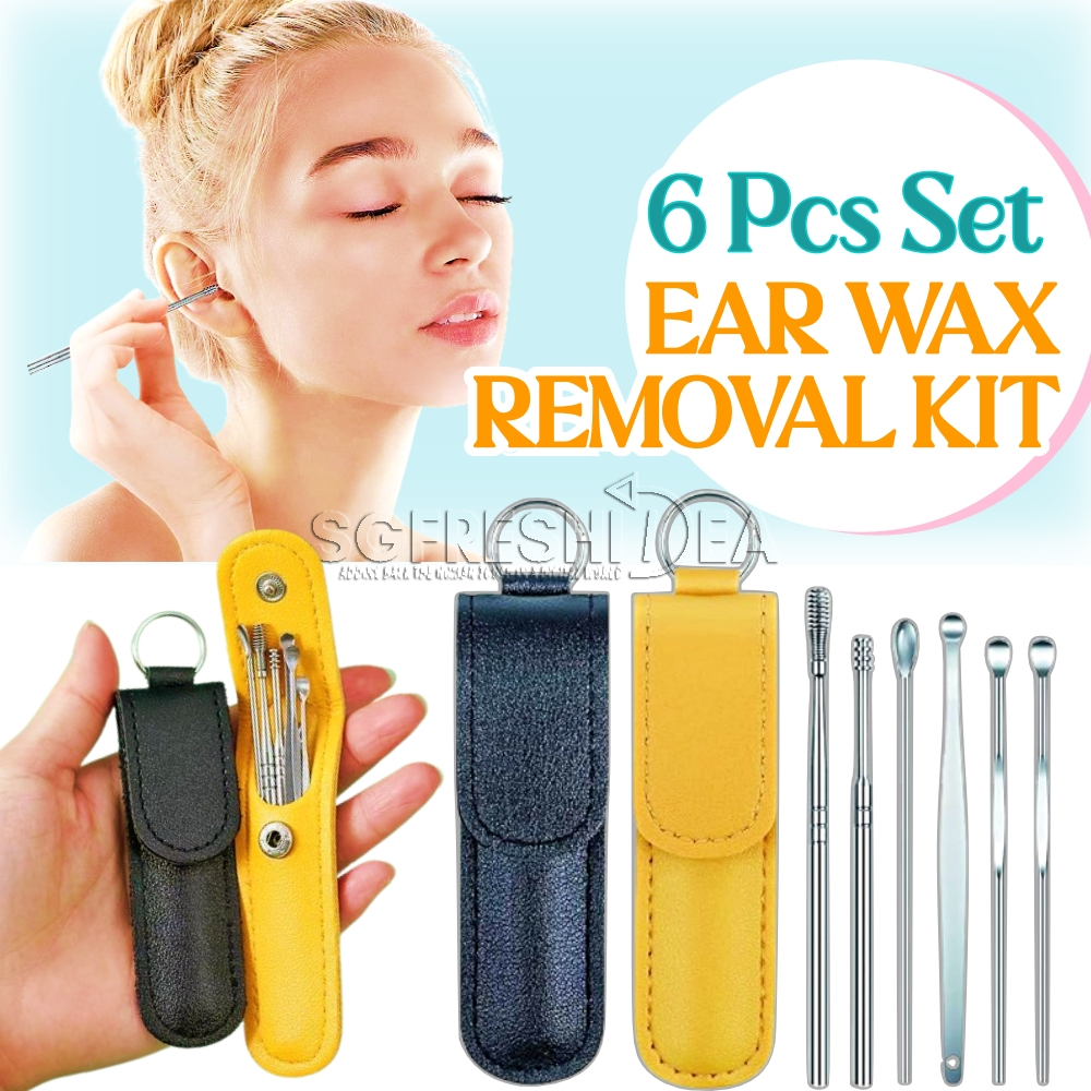 (8.8 MEGA SALE) Ear Wax Removal Kit Cleaner Set Digger Stick Earpick ...