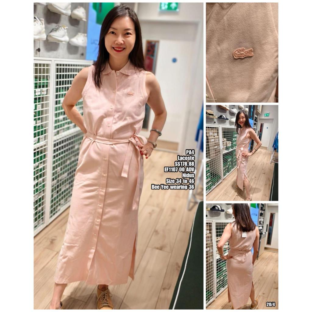 PRE-ORDER PA4 LACOSTE EF1107 00 ADV DRESS (LLM) | Shopee Singapore