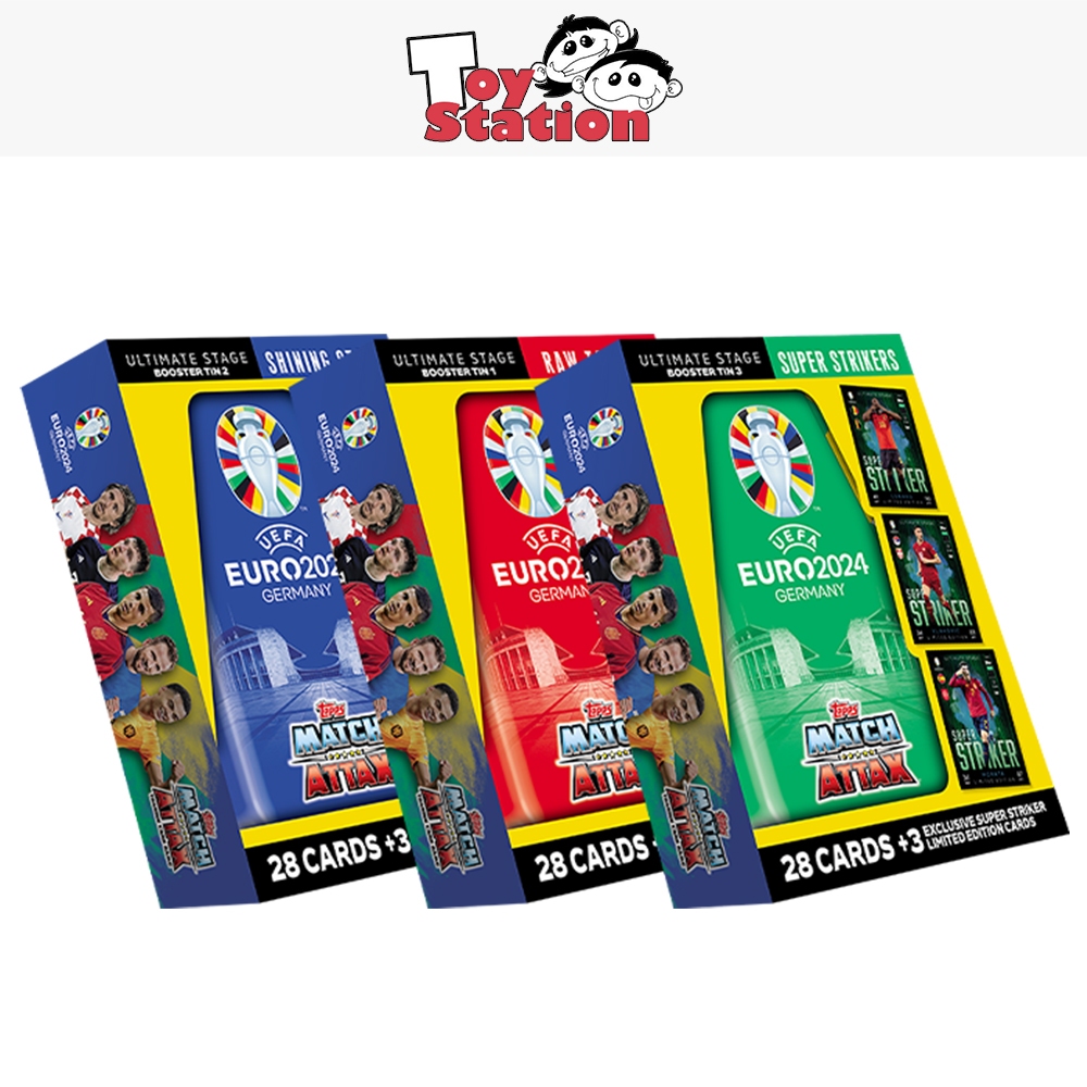 Topps Match Attax UEFA EURO 2024 GERMANY Booster Mini Tins Assorted ...