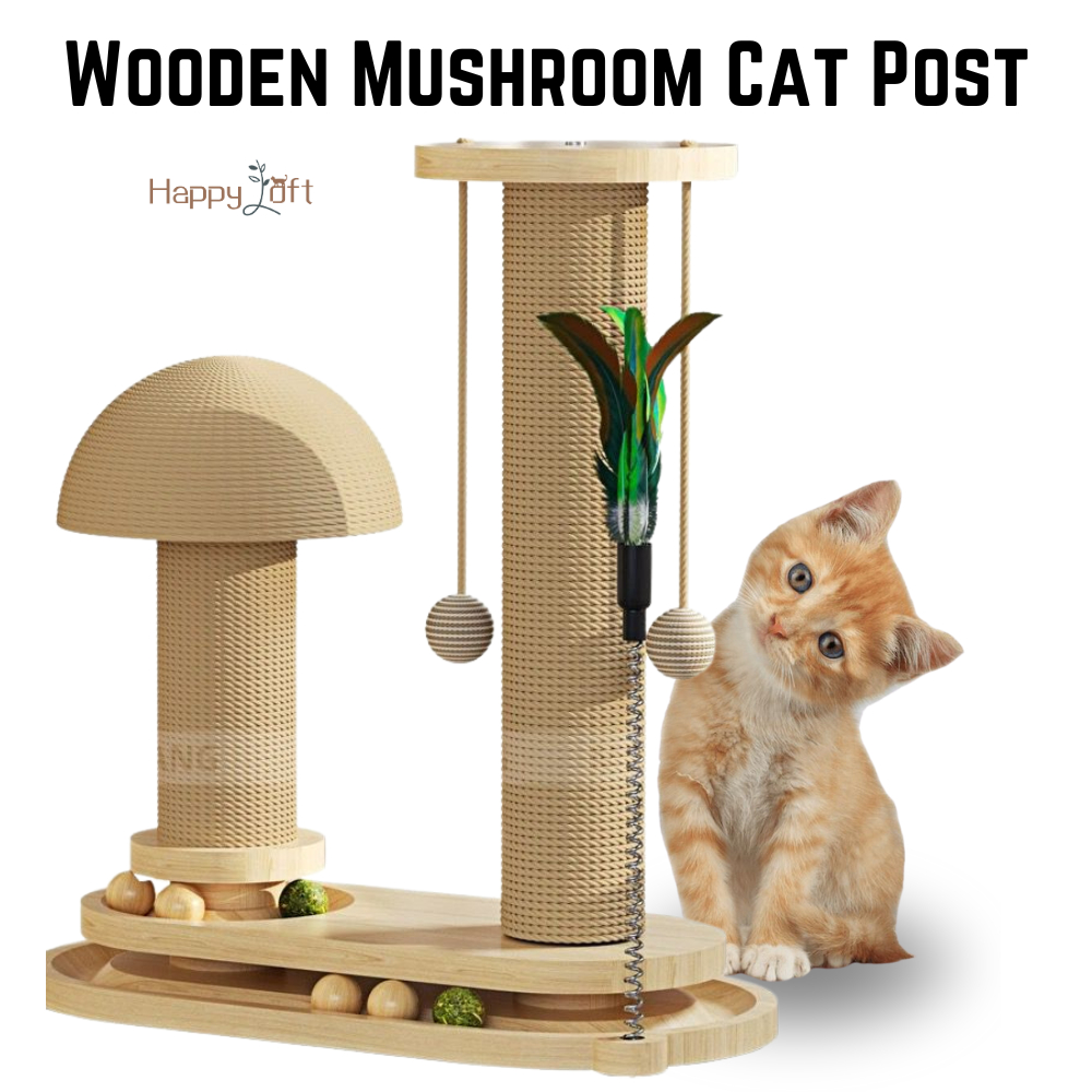 [SG SELLER] Cat Scratcher Post Cat Kitten Kitty Scratch Sisal Post ...