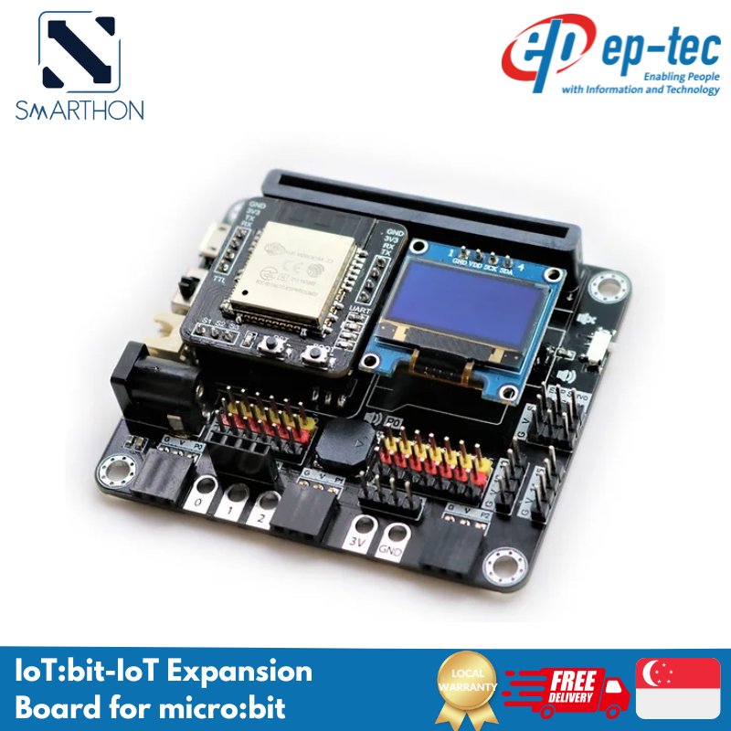 Smarthon IoT:bit-IoT Expansion Board for Microbit Interactive Learning tool for Kids STEM ...