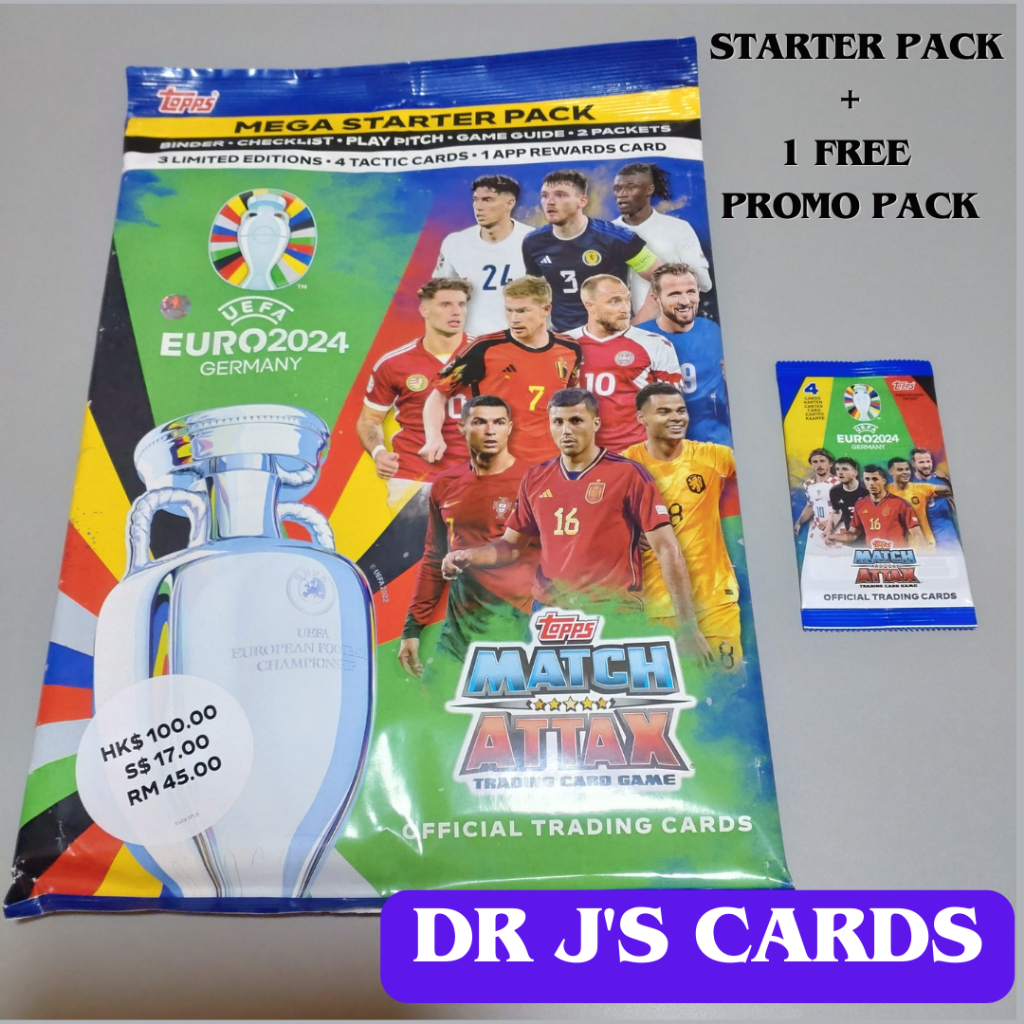 EURO 2024 Match Attax - Starter Pack | Shopee Singapore