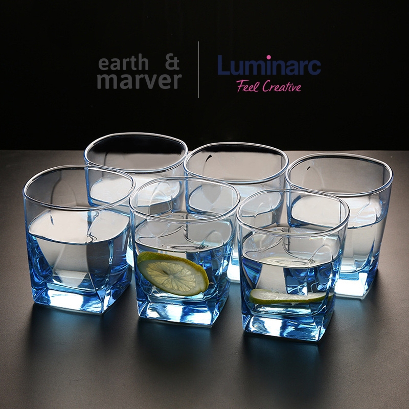 Luminarc Flame Ice Blue 280ML / Tumblers / Glass Cup / Drinking Cup ...