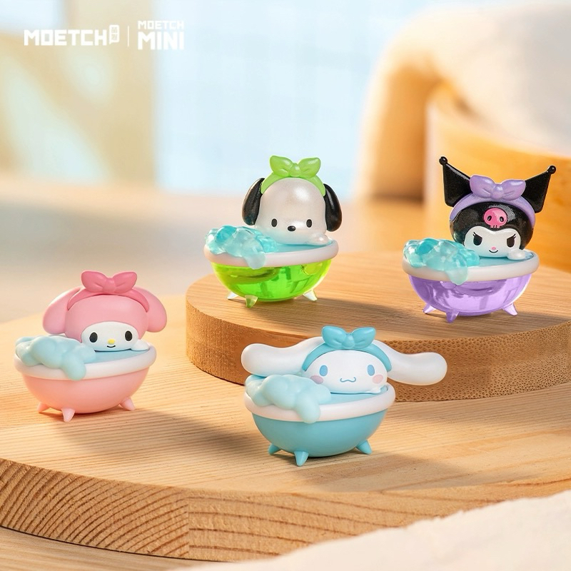 Sanrio mini bathtub series blind box in HelloKitty Kuromi Melody ...