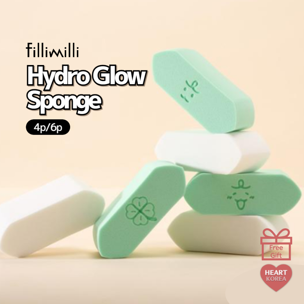 Fillimilli Hydro Glow Sponge (4P) Jordy version (6p) | Shopee Singapore