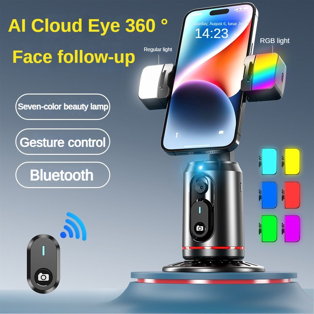 [SG Local]360° AI Auto Rotate Face Tracking Gimbal Auto Face Tracking ...