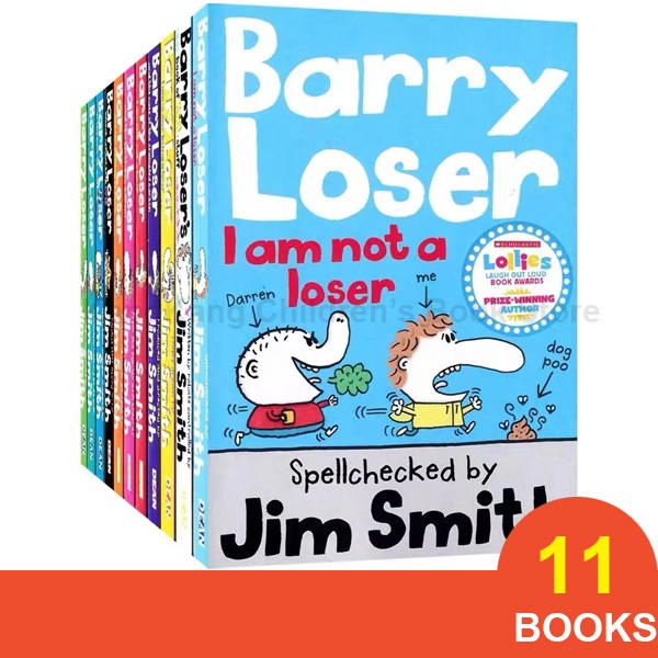 [SG Stock] Barry Loser Collection by Jim Smith (11 Books) | Shopee ...
