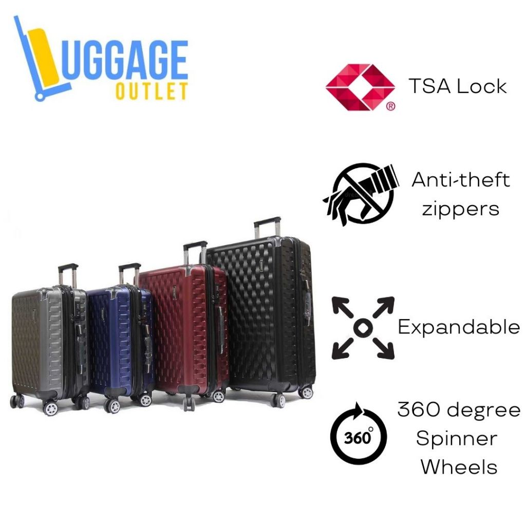 Ricochetting Polycarbonate Expandable Luggage Anti-theft Zippers ...