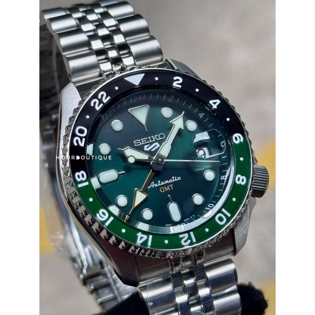 Brand New Seiko 5 Sprite GMT Automatic Mens Watch SSK035K1 | Shopee ...