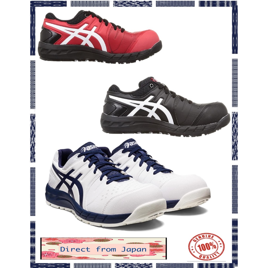asics safety shoes cp113 (3E) work boots Make it lighter and safer direct from japan | Shopee ...