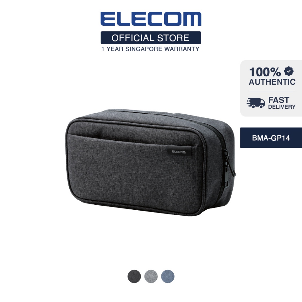 ELECOM 'GP14' Multi-purpose Gadget Pouch / Series 14 / For Coins ...