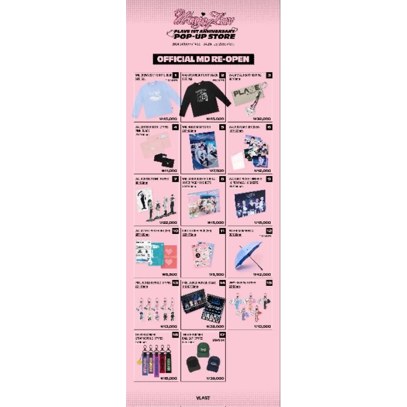 PLAVE Way for luv and official fancon merchandise | Shopee Singapore