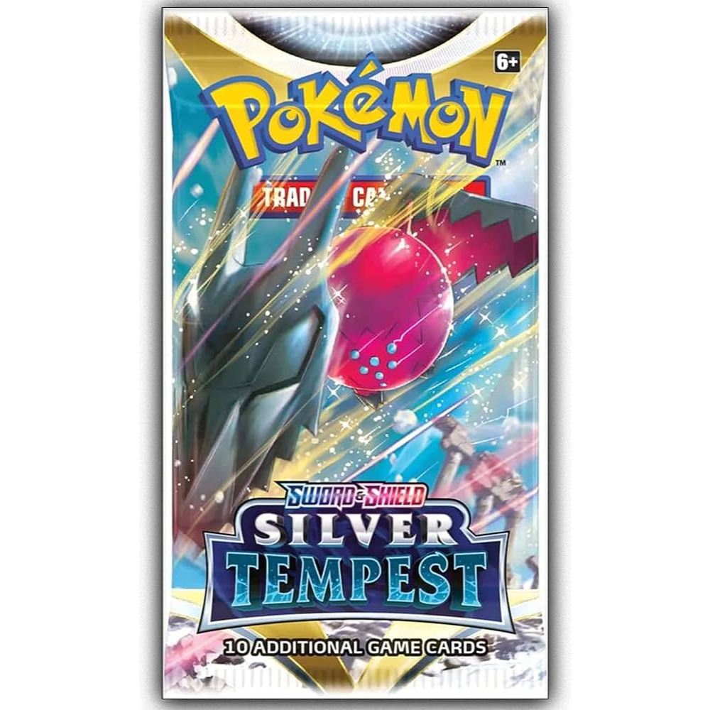Pokemon TCG: Silver Tempest Booster packs break from collection box and ...