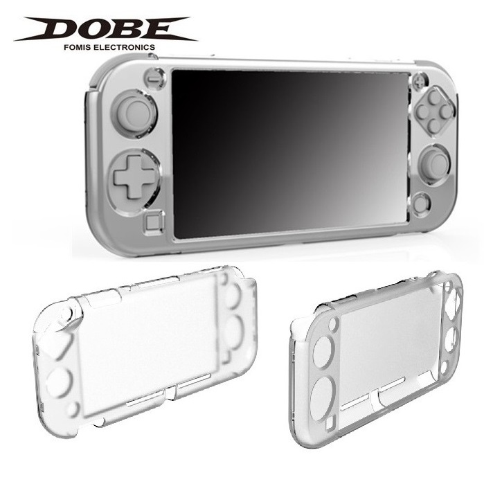 Nintendo Switch Lite DOBE Transparent Crystal Clear Full Coverage Hard ...