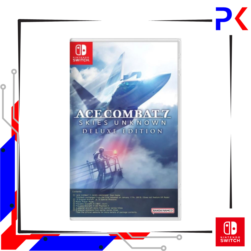 Nintendo Switch Ace Combat 7 Skies Unknown Deluxe Edition (AS) | Shopee ...
