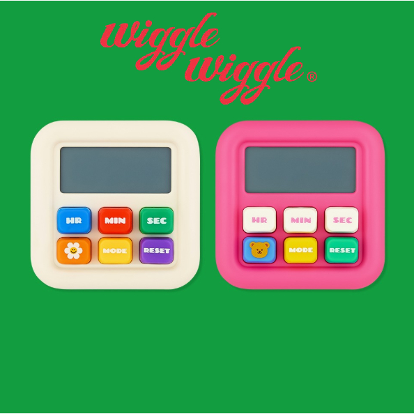 [Wiggle Wiggle] Stopwatch Study Timer Kitchen Timer– 2 Types (Ivory ...