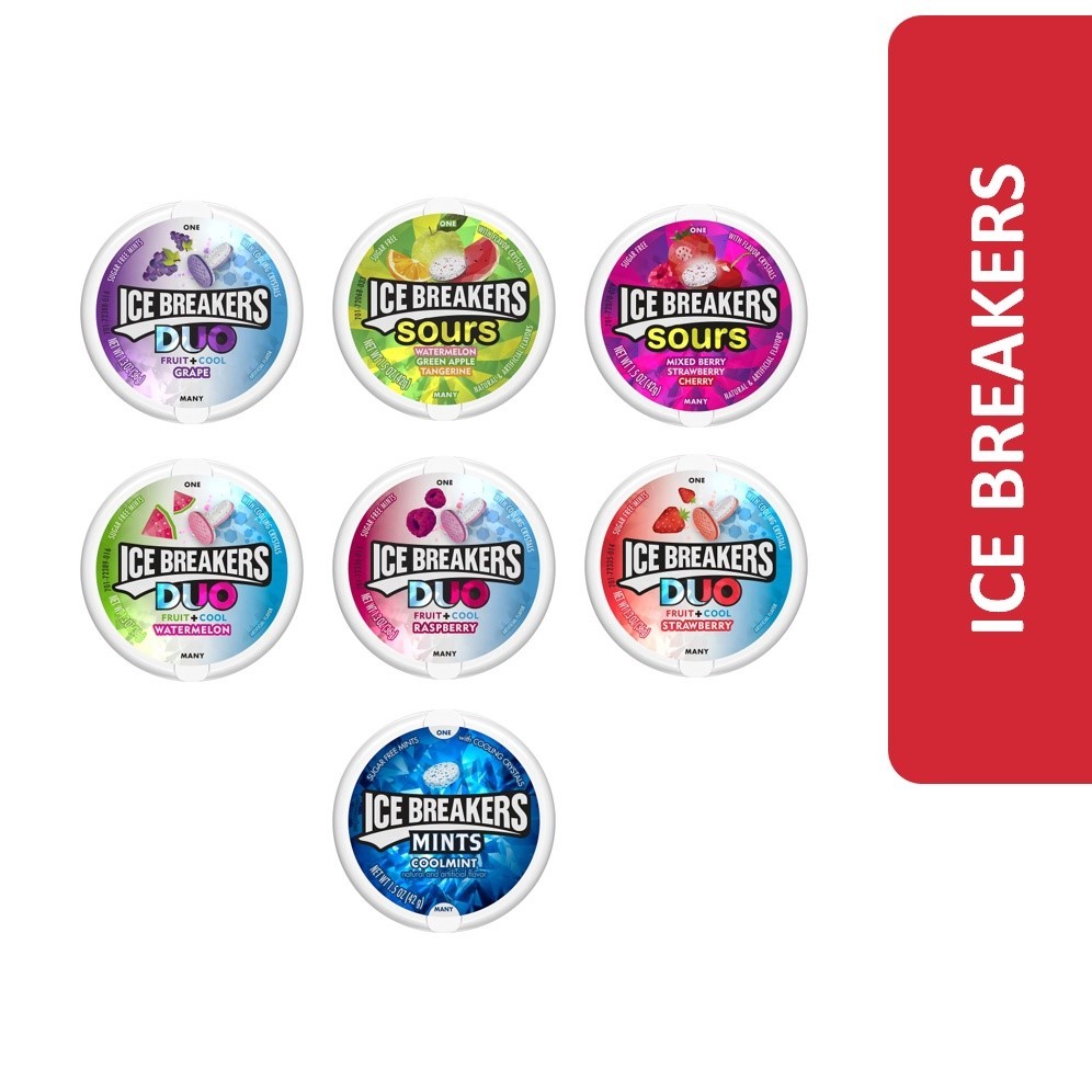 Ice Breakers Sours Mints Candy | Shopee Singapore