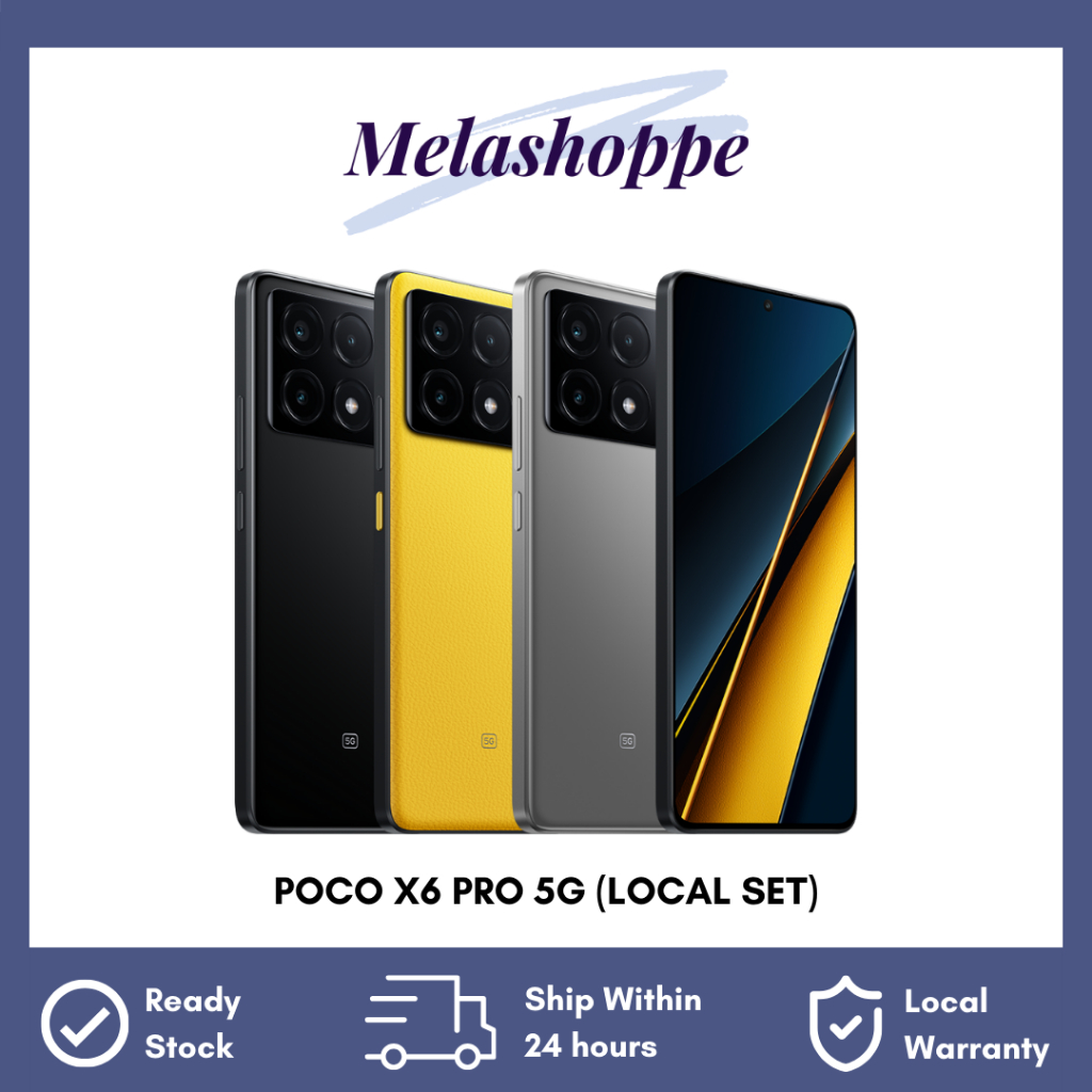 POCO X6 Pro 5G (Local Set) | Shopee Singapore