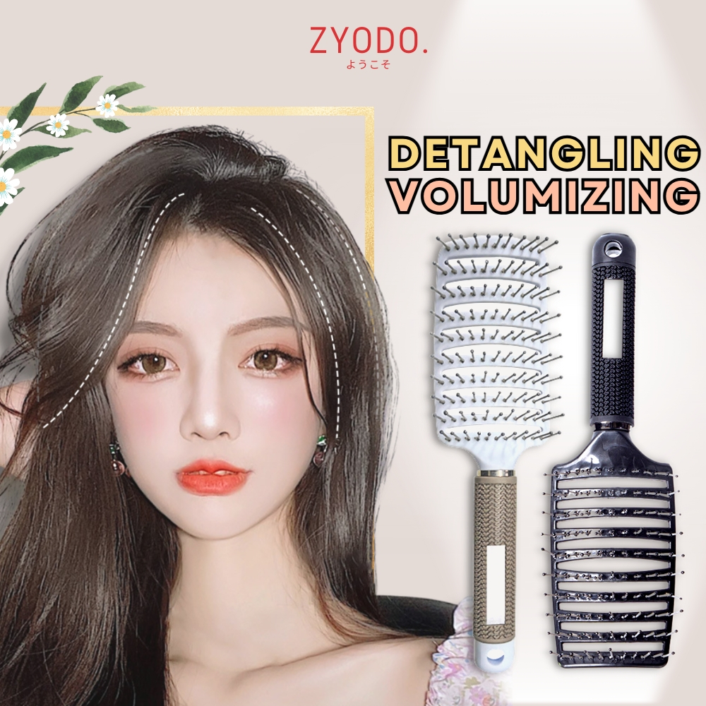 🇸🇬【LOCAL SELLER】Hair Brush / Volumizing Detangling Styling Massager ...