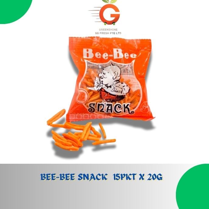 [GreenshineSG]BEE-BEE SNACK 15PKT X 20G | Shopee Singapore