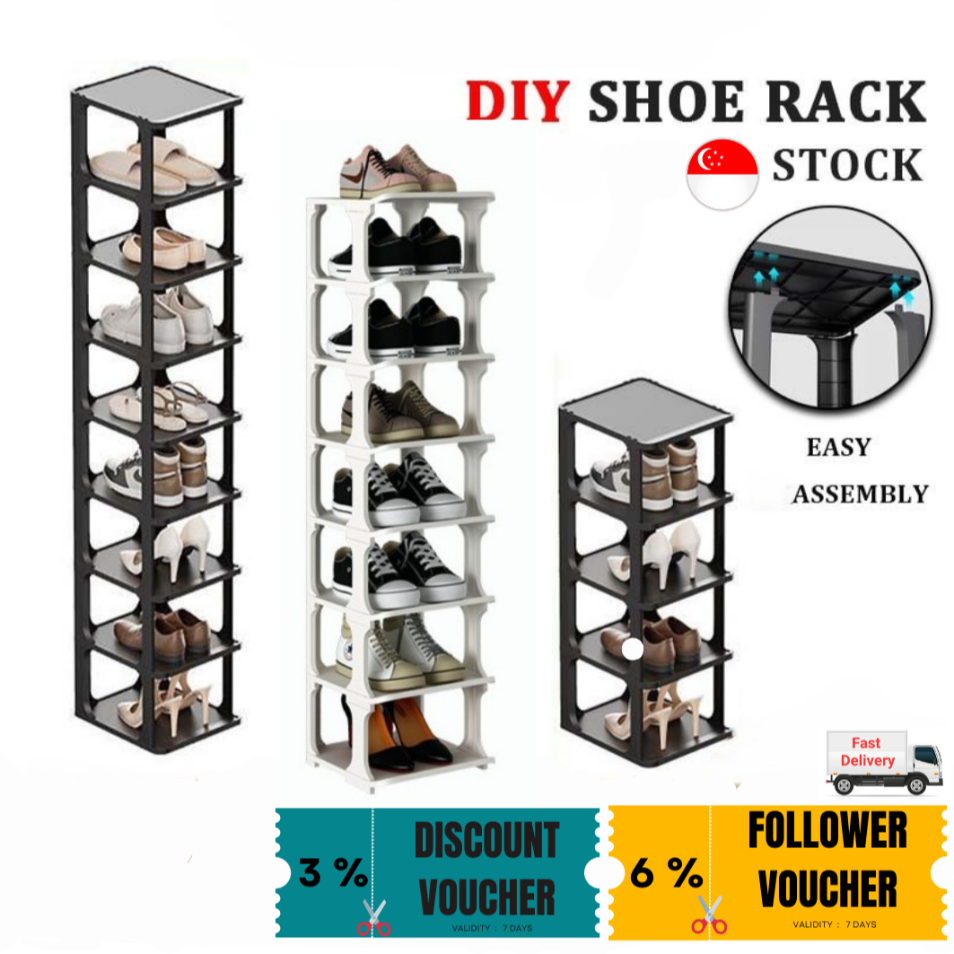 Shoe Rack Stackable BTO Waterproof Hdb Condo College Campus Rental ...